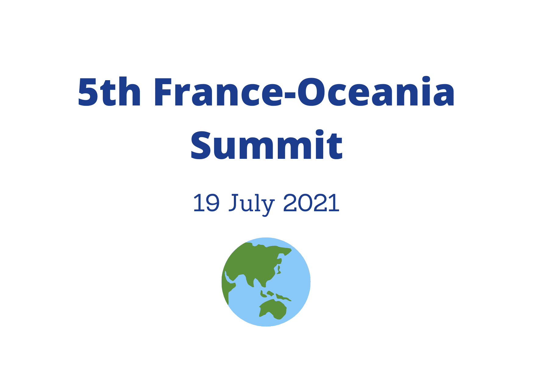 5th France-Oceania Summit - OCTA