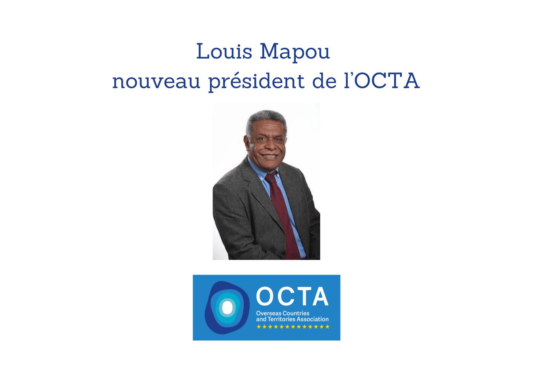 Louis Mapou : nouveau président de l’OCTA - OCTA