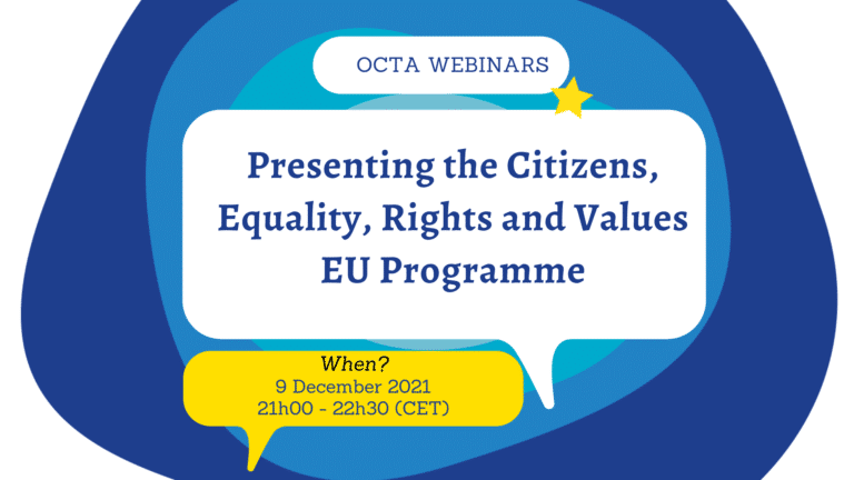 EU Programmes webinar: Citizens, Equality, Rights and Values Programme ...