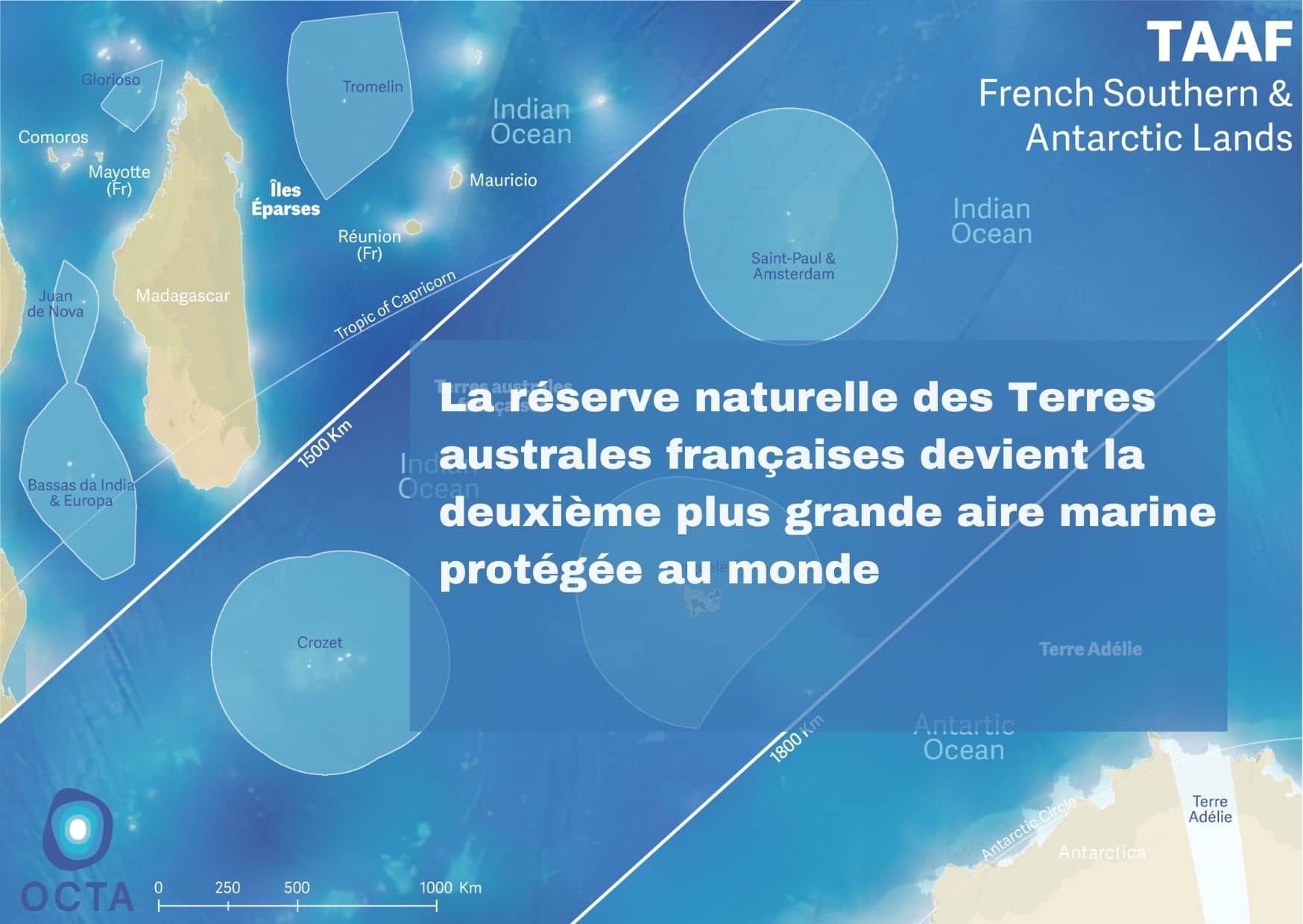 La réserve naturelle nationale des Terres australes françaises devient ...