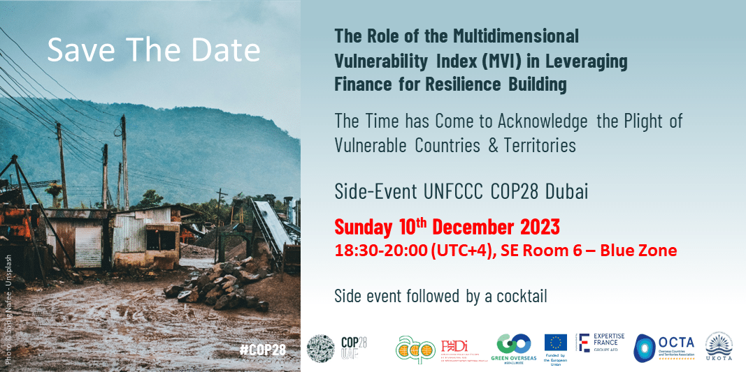 UNFCCC COP28 The Role of the Multidimensional Vulnerability Index (MVI ...